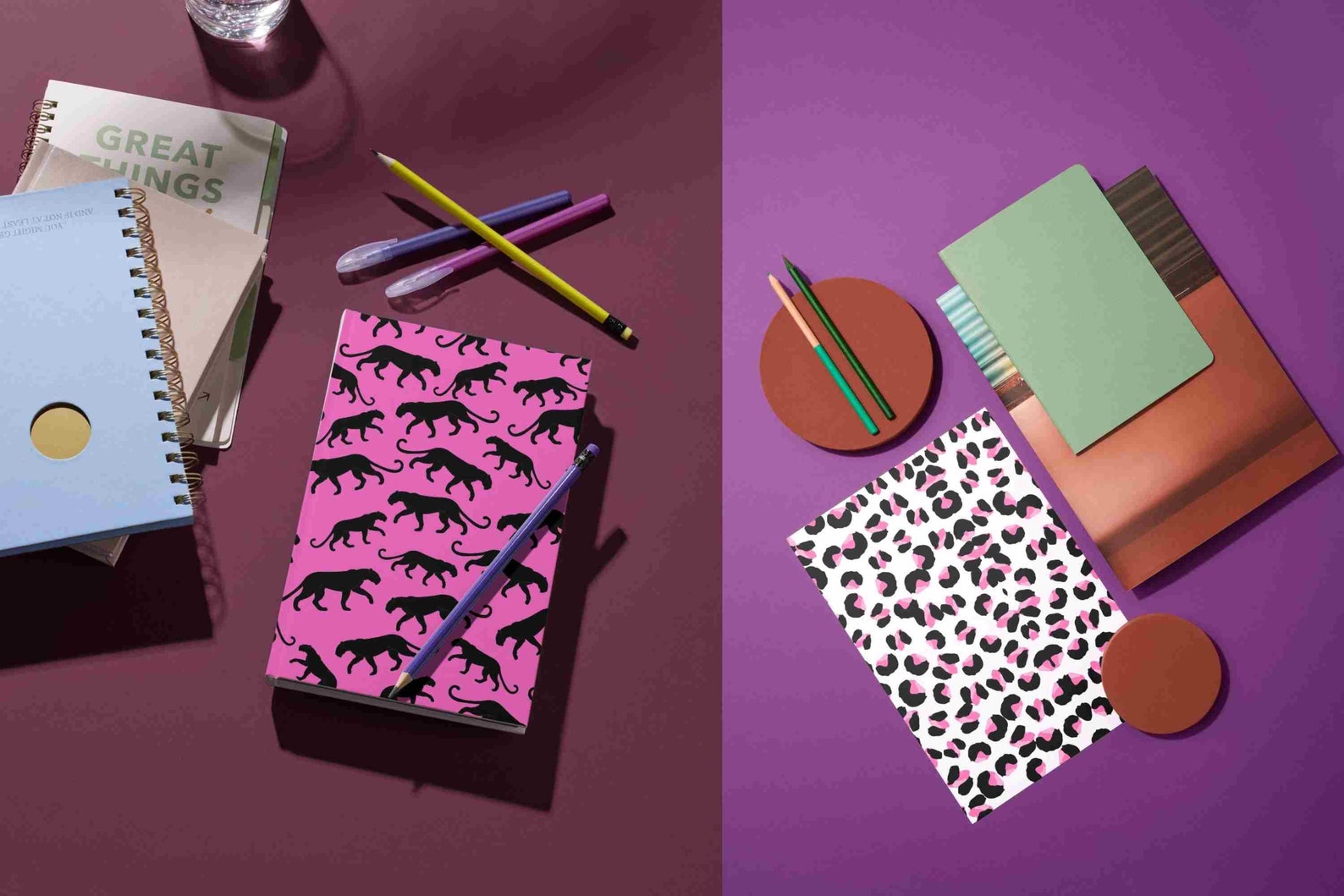 Panthers, Designer Paper, Panther Digital Paper, Cheetah Digital Paper ...