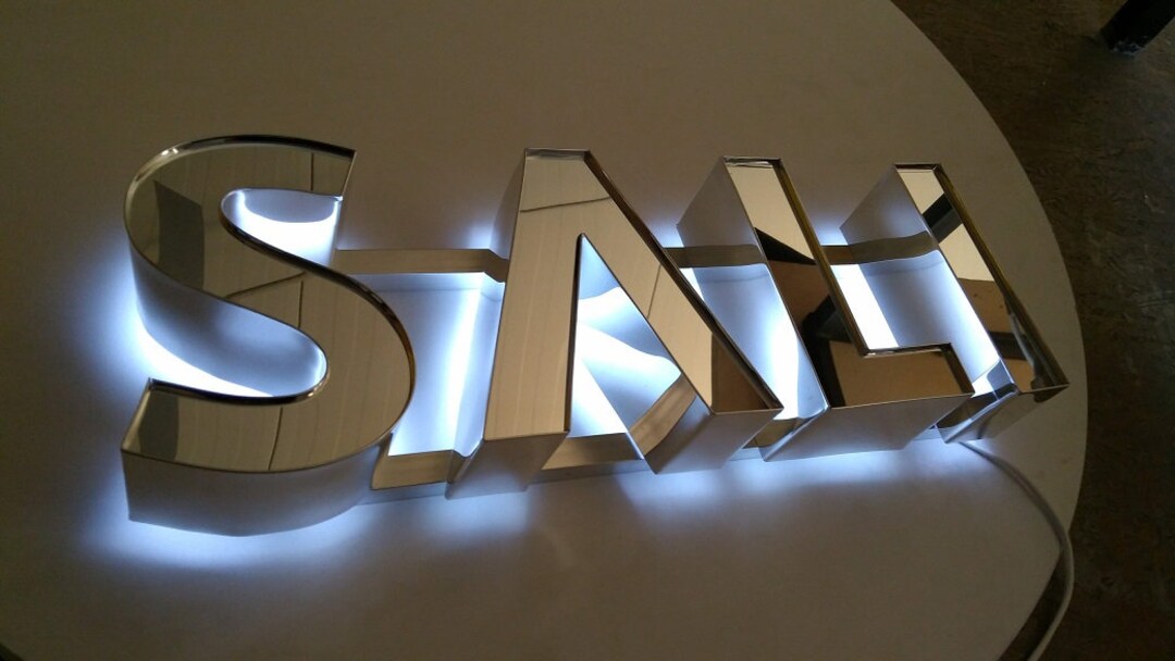 3D Led Letters, Custom LED Channel Letters,front Illuminated Letter ...