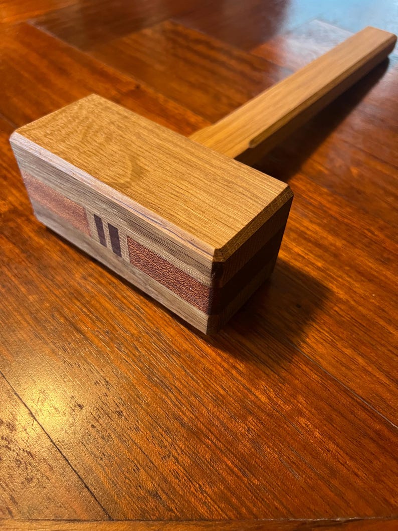 Handcrafted Wooden Mallet for the Workshop or the Kitchen. - Etsy