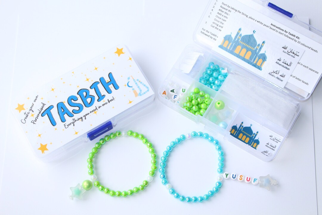 Personalised Tasbih Kit - Etsy