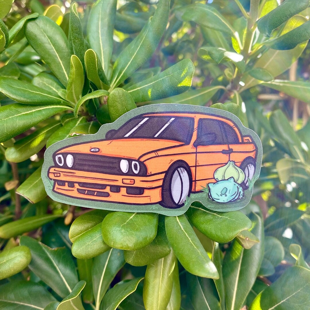 E30 Bulbasaur Sticker - Etsy
