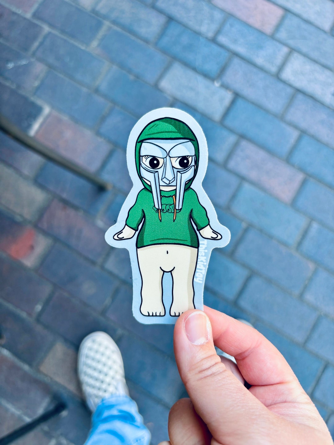 Masked Rapper Inspired Sticker - Etsy