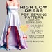 Hi-low Dress Sewing Pattern, High Low Prom Dress PDF Sewing Pattern ...