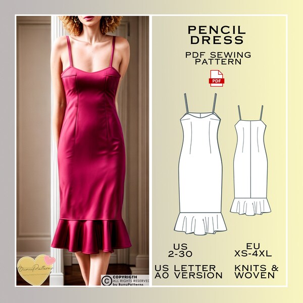 School Dress Pattern - Etsy