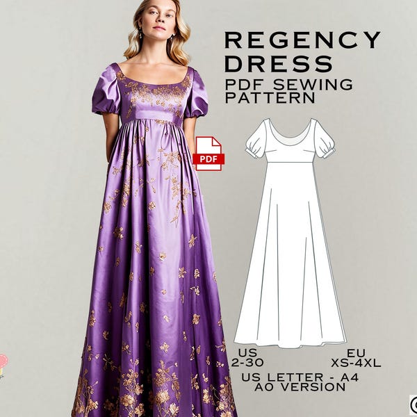 Fantasy Dress Pattern - Etsy