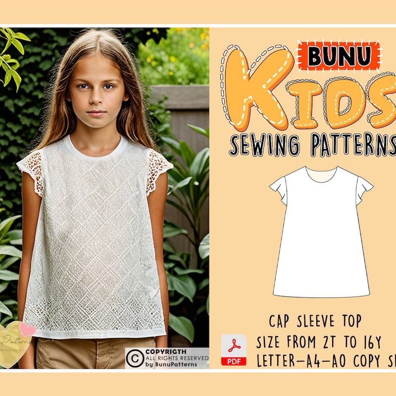Kids Sewing Pattern - Etsy