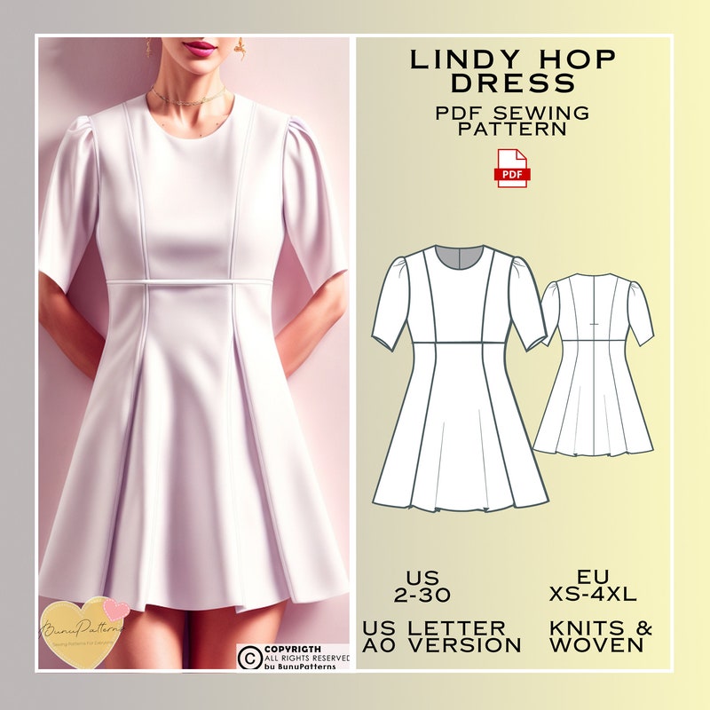 Swing Dance Dress - Etsy