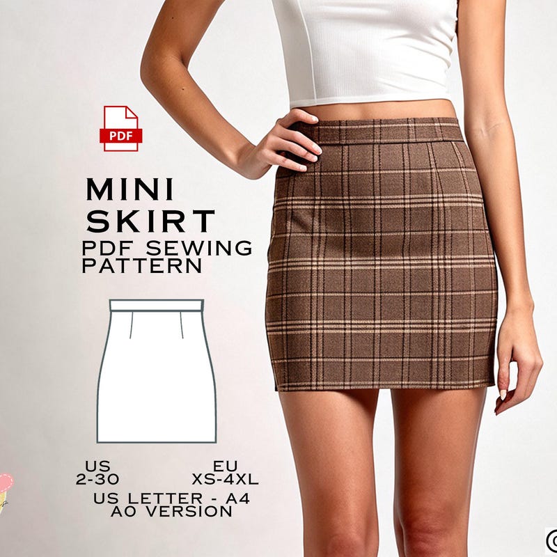 Mini Skirt - Etsy