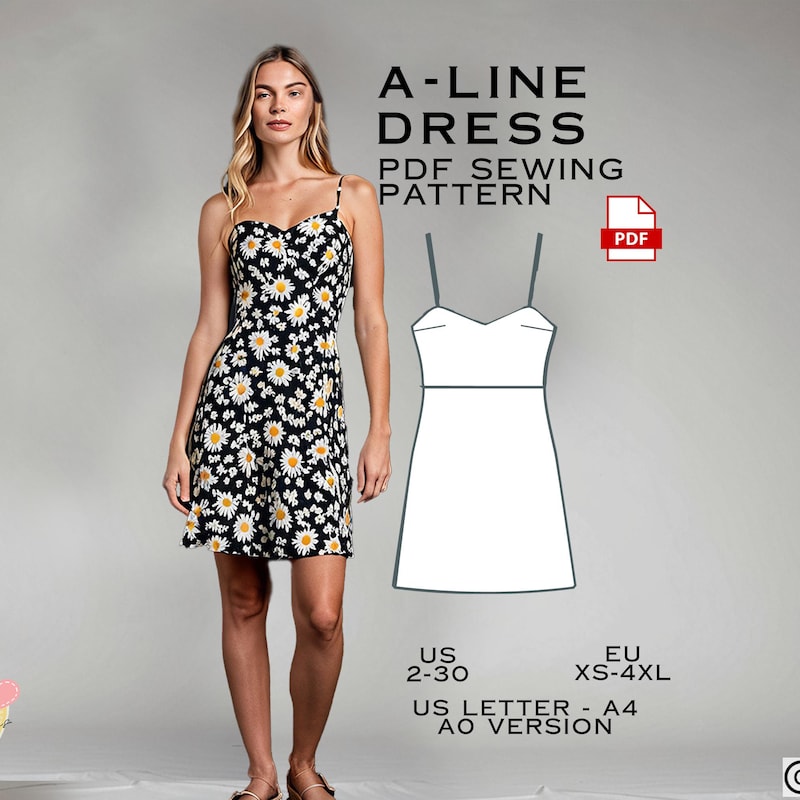 Gauze Dress Pattern - Etsy