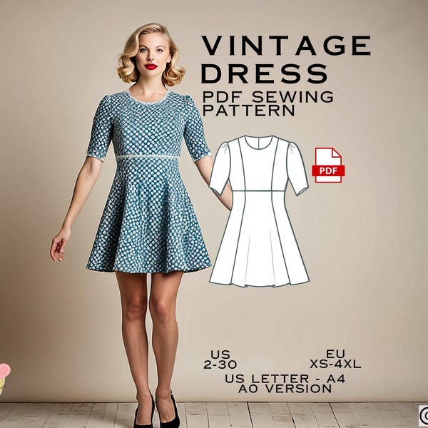 Swing Dance Dress - Etsy