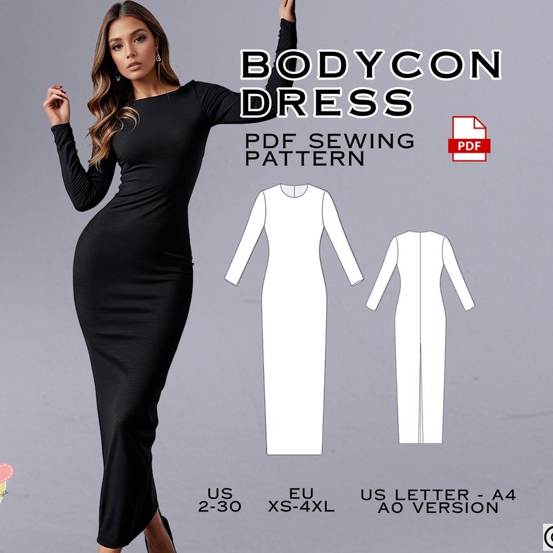 Dress Pattern - Etsy