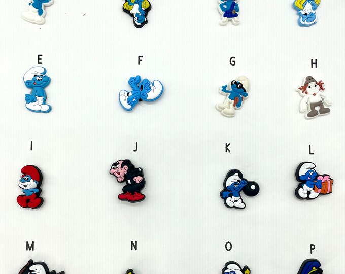Smurfs. Crocs Charms. - Etsy