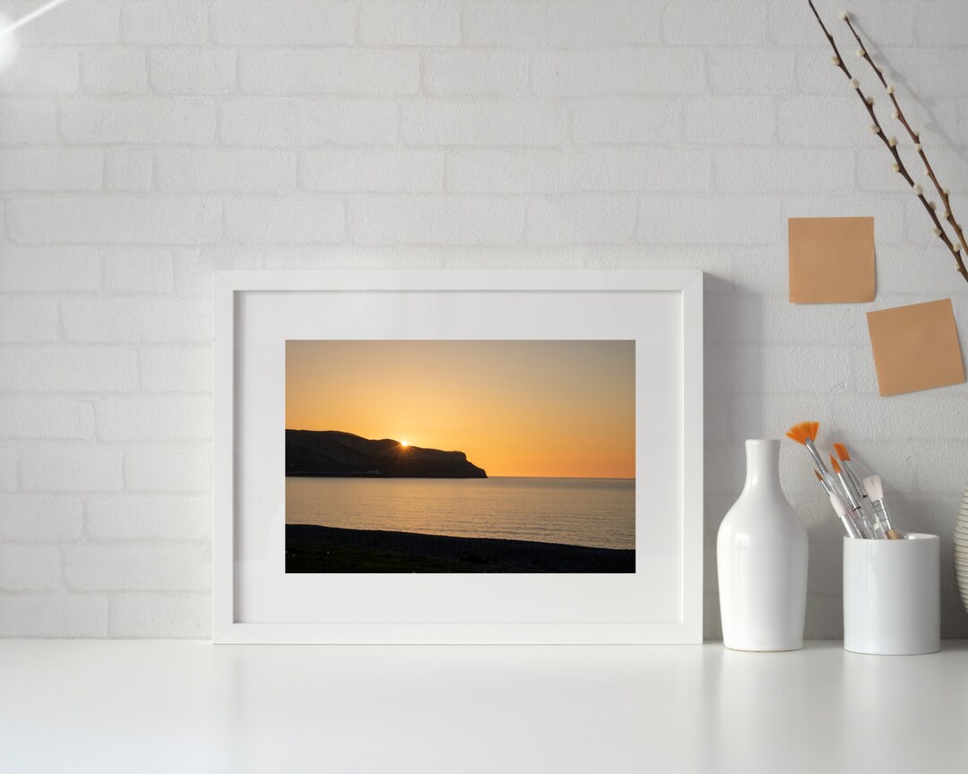 Llandudno Sunset North Wales Photography Print Landscape Caitlin Faye ...