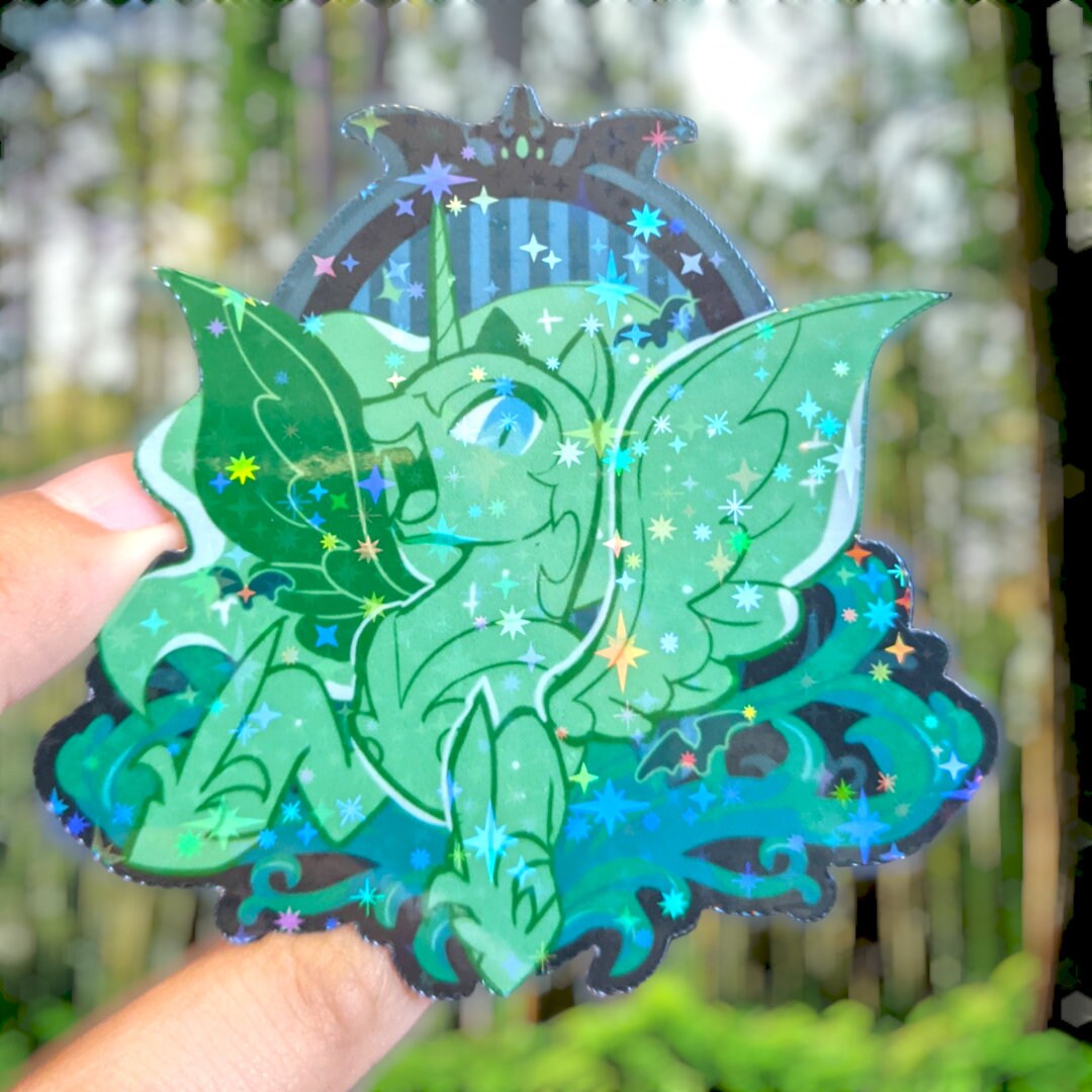 Nightmare Night Vinyl Sticker - Etsy