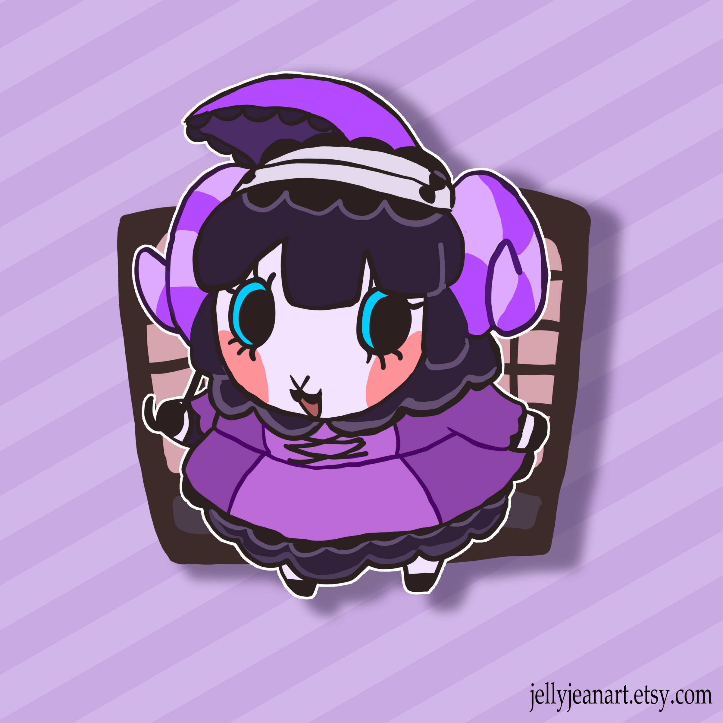 Muffy Chibi Vinyl Sticker - Etsy