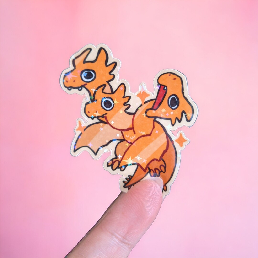 3's a Crowd Kaiju Chibi Vinyl Sticker 3.5 Inches Tall - Etsy