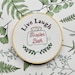 Live Laugh Toaster Bath Hand Embroidery Sign DIY Customizable Pattern ...