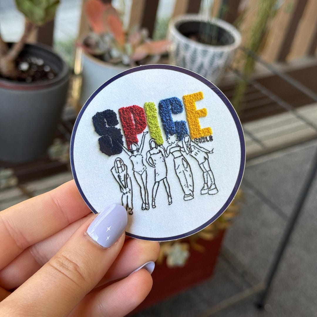 Spice Girls Sticker - 90s Pop Icon Sticker, Girl Power Vinyl Sticker ... Spice Girls Sticker - 90s Pop Icon Sticker, Girl Power Vinyl Sticker ...