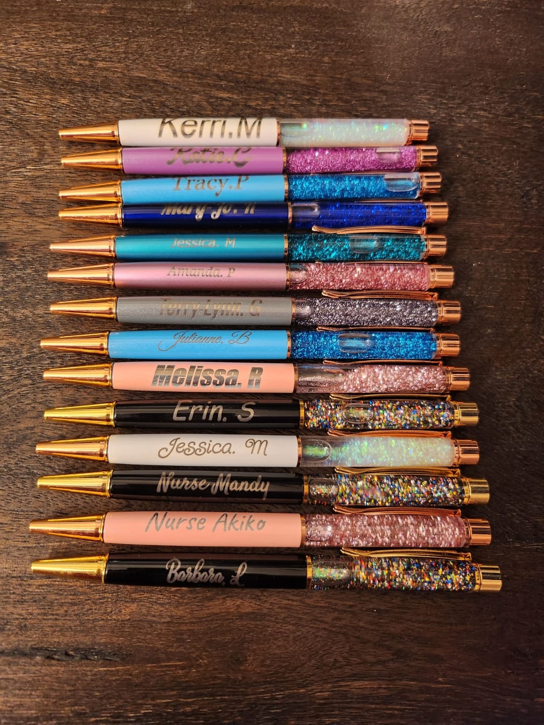 Laser Engraved/customized Liquid Sand Pen, Nurse Pen, Nursing Student ...