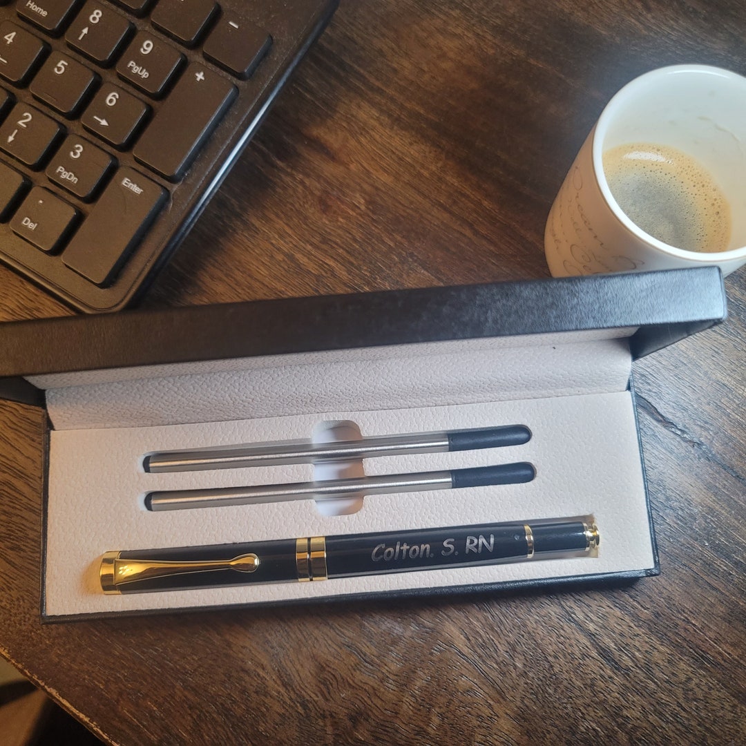 Personalized / Metal Jewelry Pen / Laser Engraved Executive Pen/ - Etsy