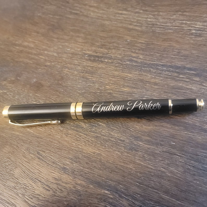 Personalized / Metal Jewelry Pen / Laser Engraved Executive - Etsy