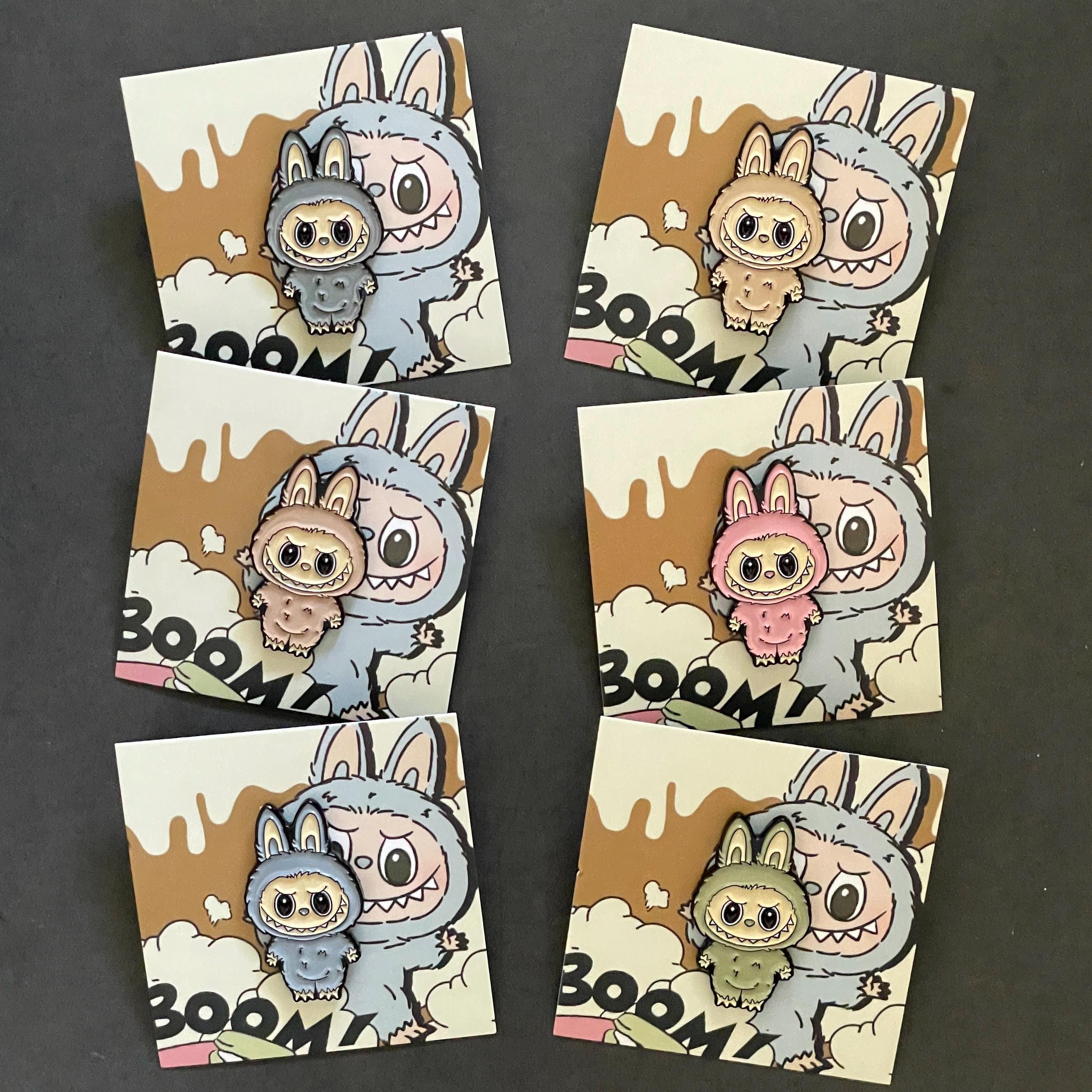 Labubu the Monsters Macaron Enamel Pin (blind Bag) - Etsy