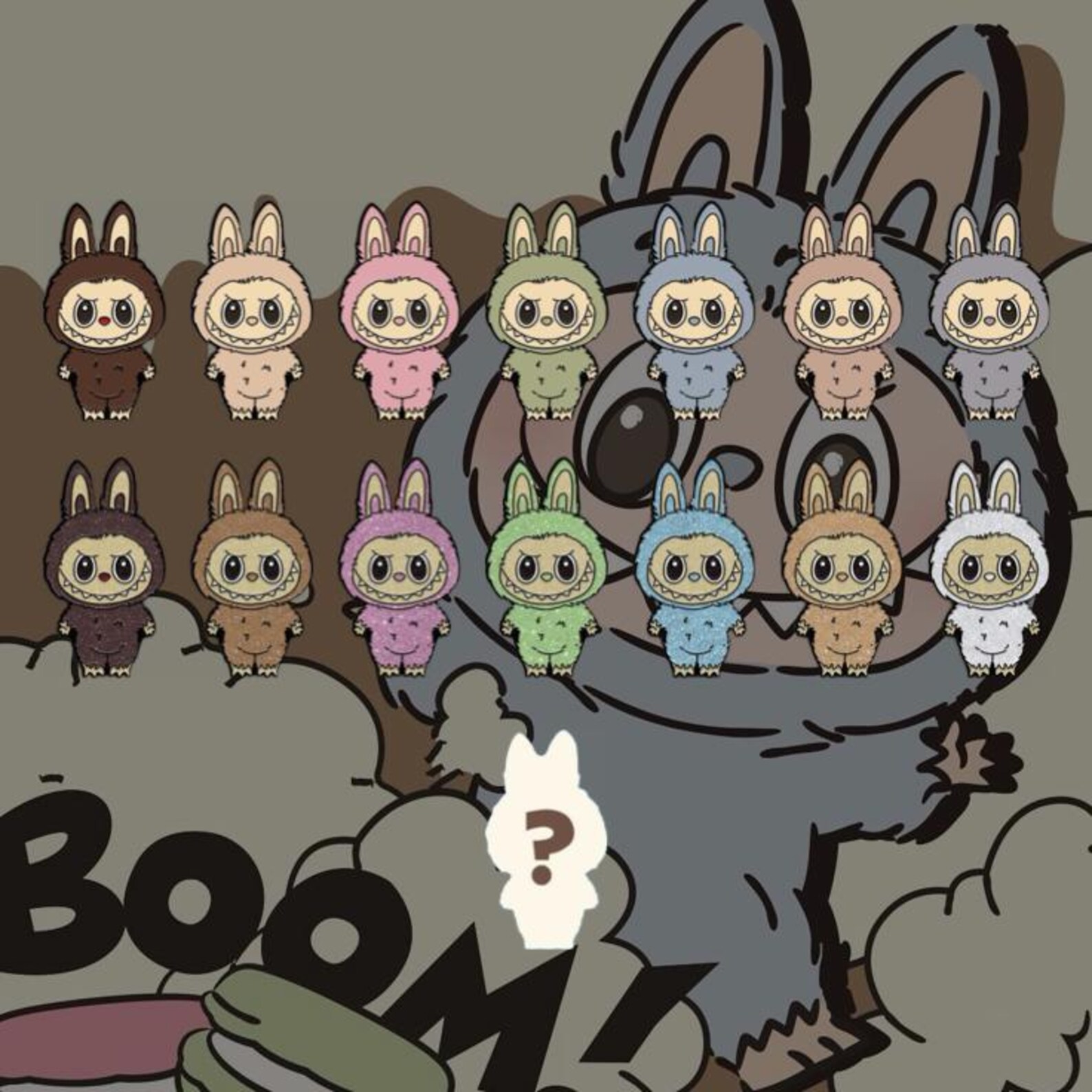 Labubu the Monsters Macaron Enamel Pin (blind Bag) - Etsy