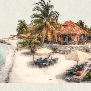 Digital Oil Paint, Haiti Print, Haiti Wall Art, Haiti Poster, Haiti ...