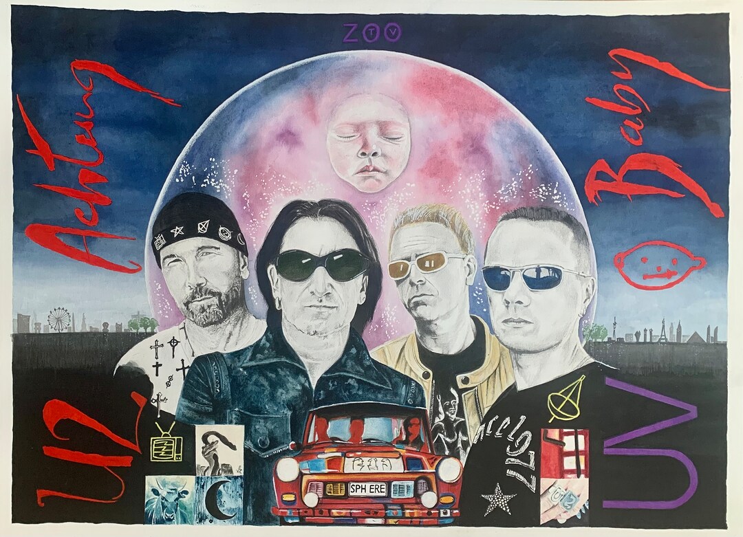 U2 Sphere Las Vegas ‘ready for What’s Next’ Artist Signed Limited Print ...