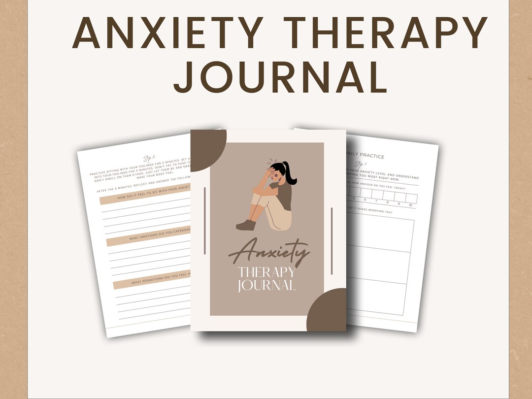 Anxiety Journal, Anxiety Exercises, Printable Journal, Journal for ...