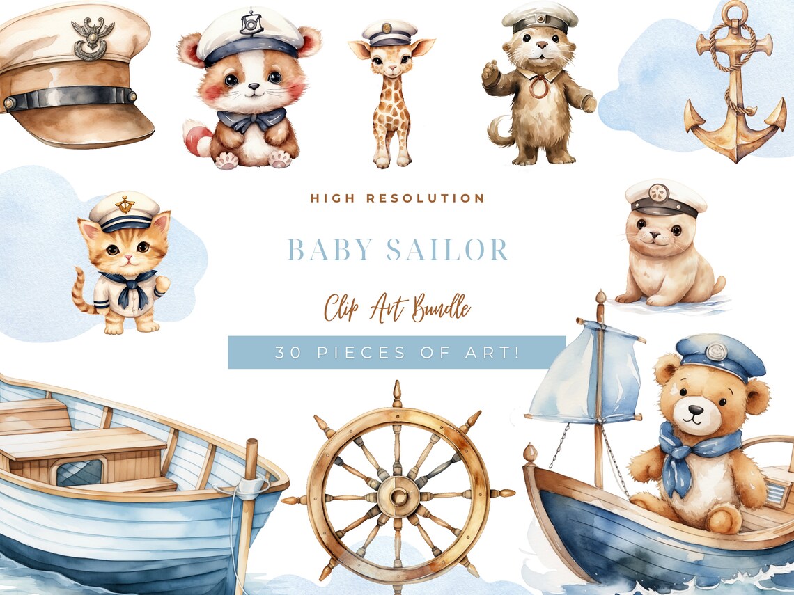 Editable Nautical Sailor Birthday Invitation Template, Nautical ...