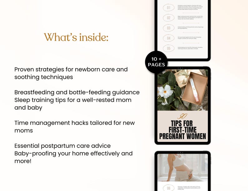 New Mom Pregnancy Checklists Bundle Printable Pregnancy to Do Lists PDF ...