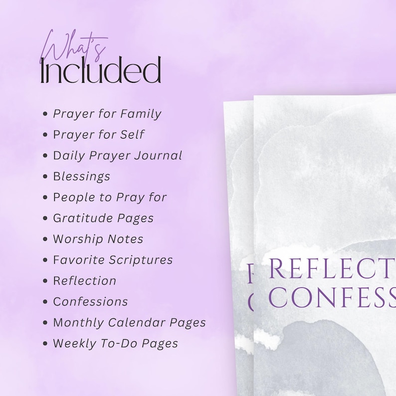 Prayer Journal Worship Notes Daily Bible Devotional Planner Scripture ...