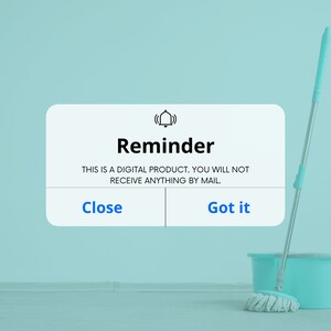 Cleaning Schedule Printable House Cleaning Planner Weekly Cleaning ...