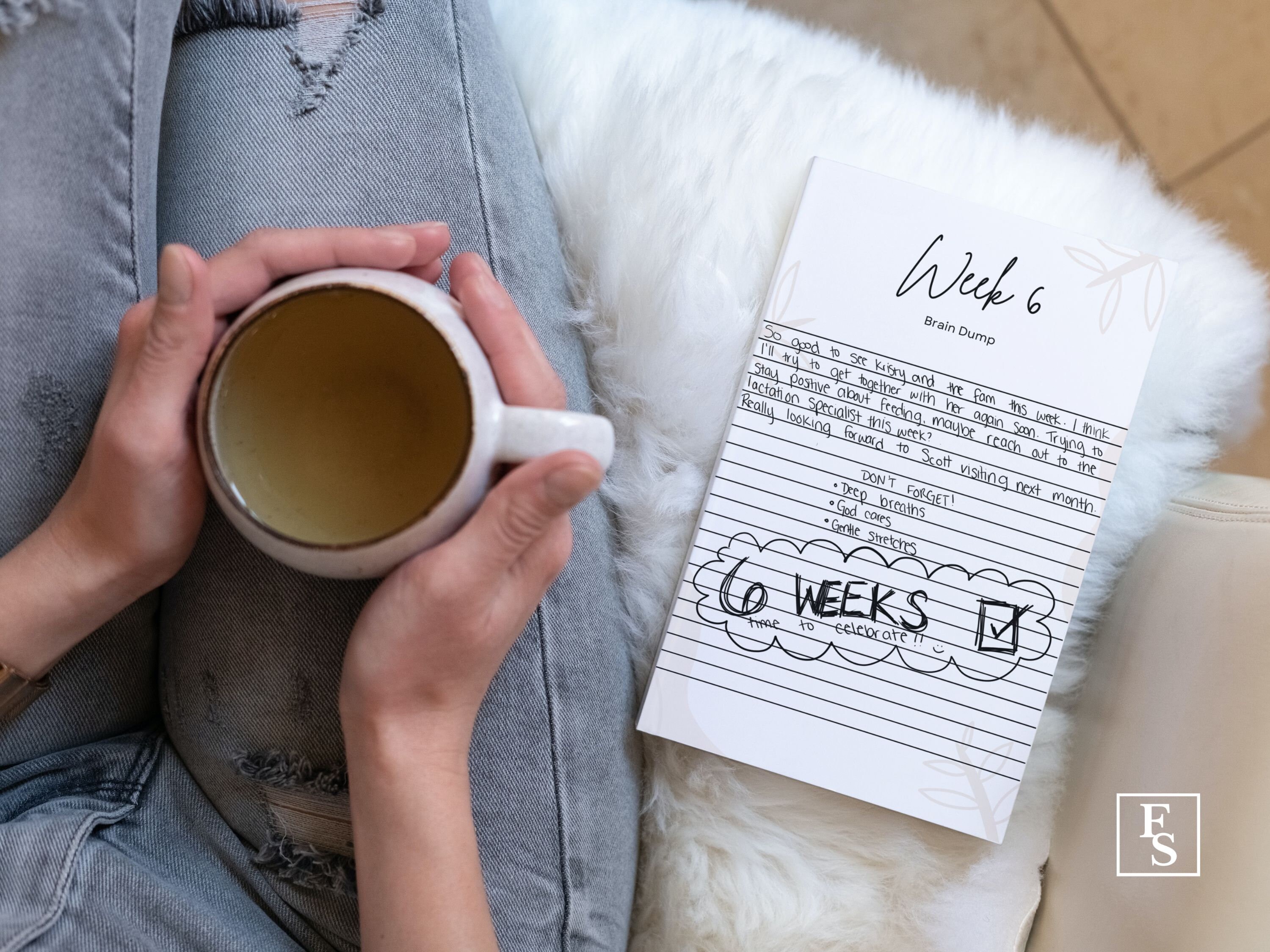 Prayer and Wellness Postpartum Journal | 6 Week | Printable Journal ...