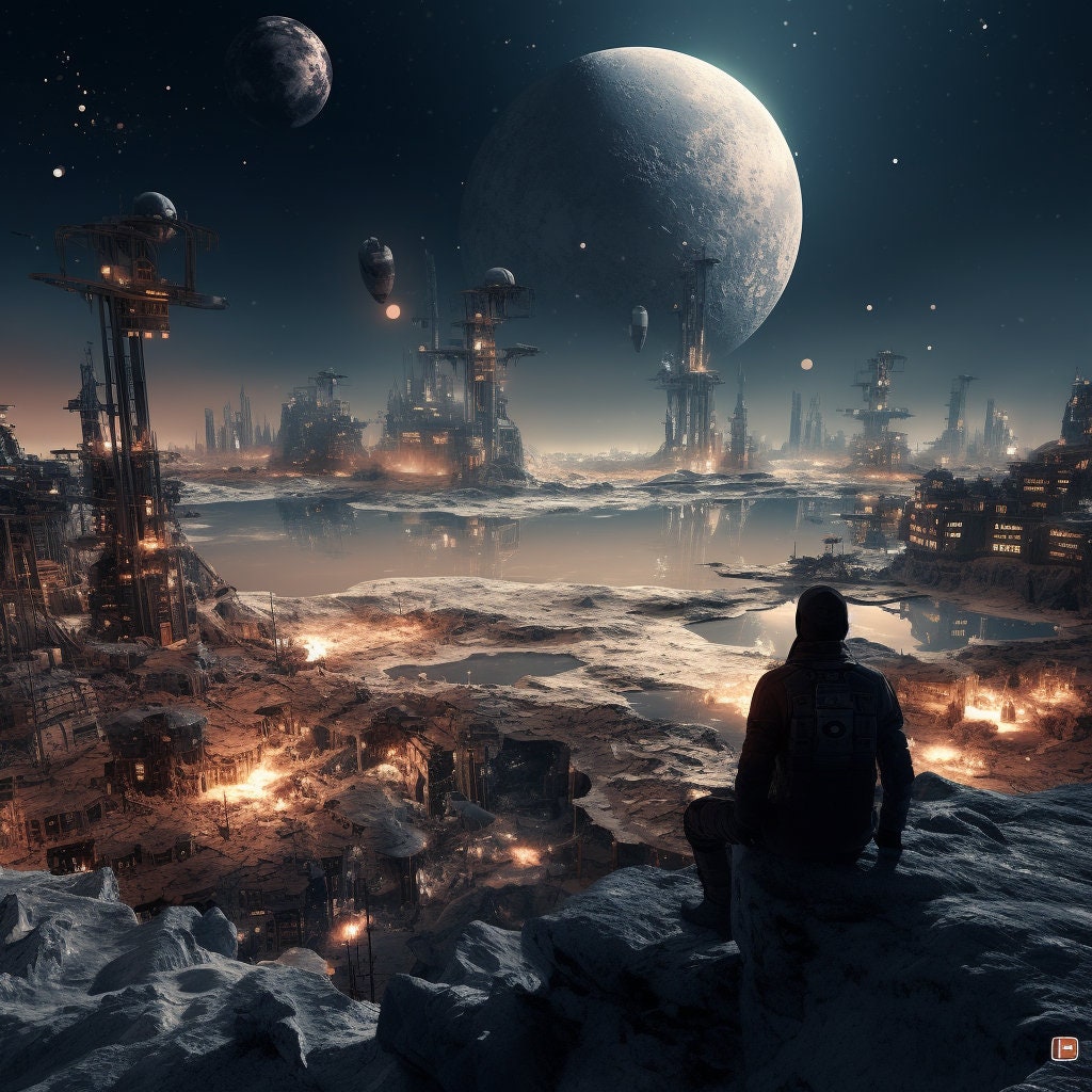 Midjourney 100 Sci-fi Prompts - Etsy