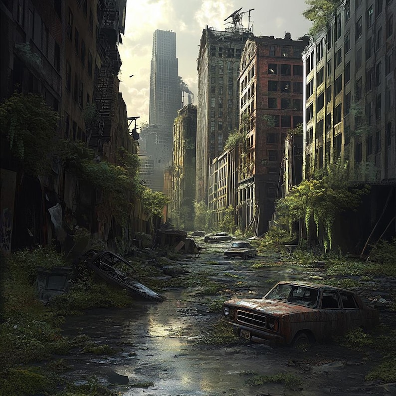 Midjourney Post-apocalyptic Worlds 100 Prompts - Etsy