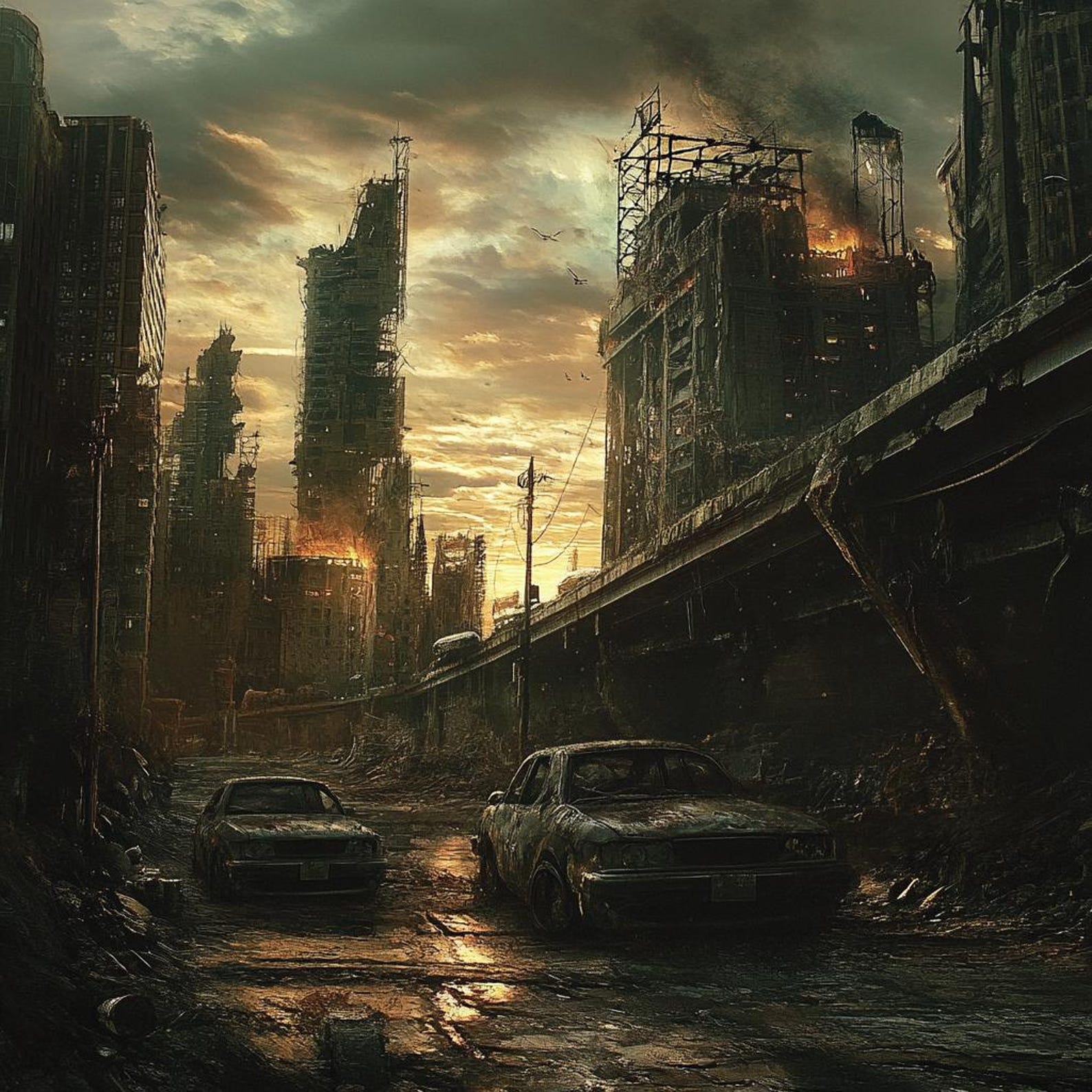 Midjourney Post-apocalyptic Worlds 100 Prompts - Etsy