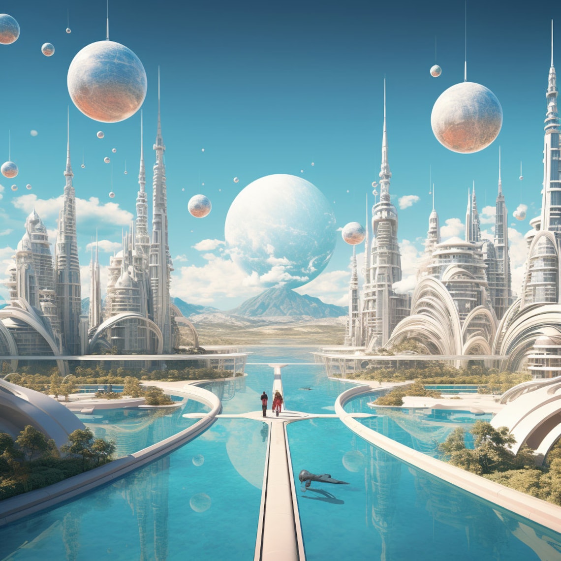 Midjourney Prompt of Future World (100 Pack) - Etsy