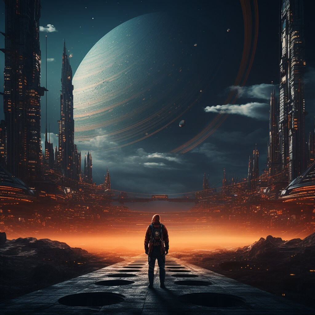 Midjourney 100 Sci-fi Prompts - Etsy