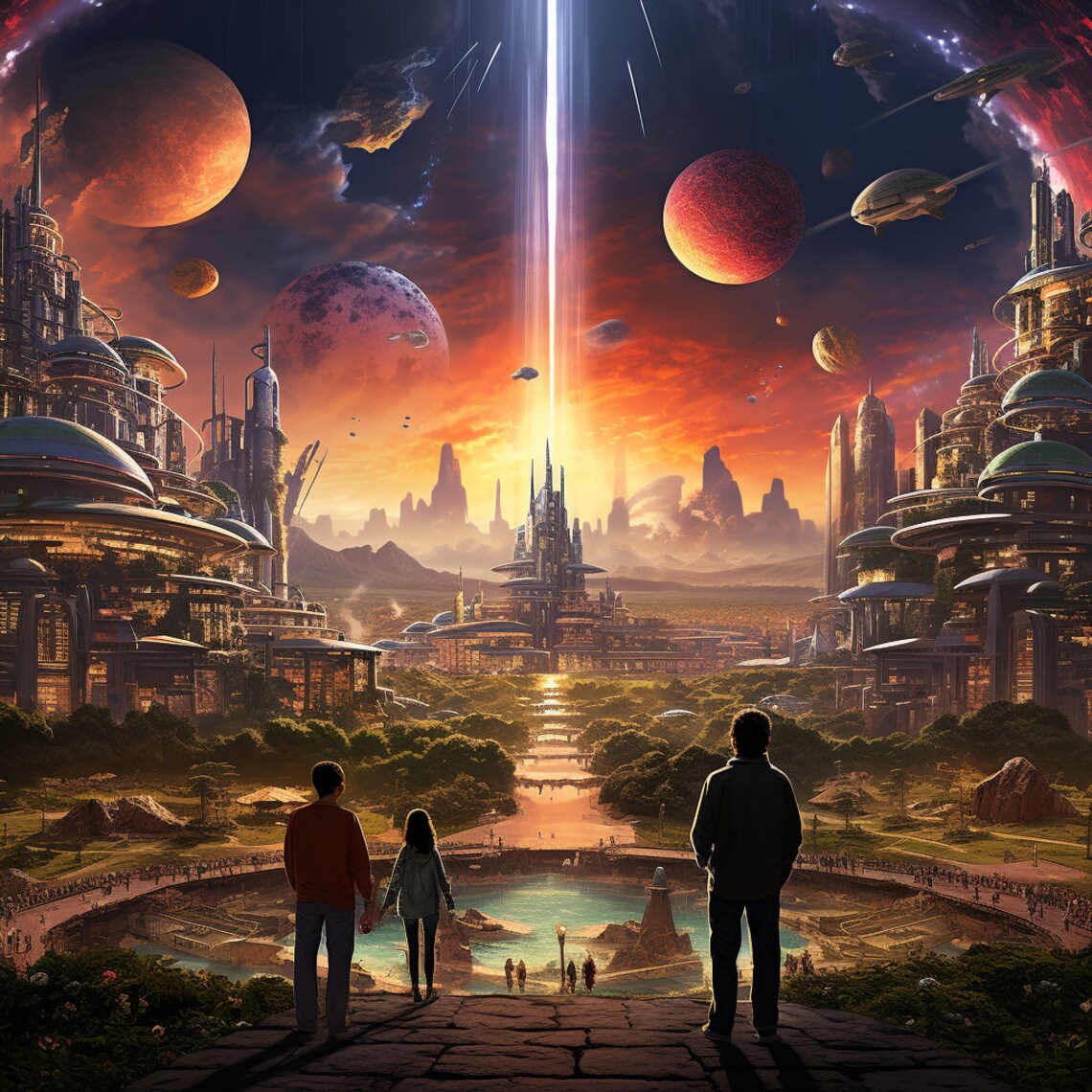 Midjourney Prompt of Future World (100 Pack) - Etsy