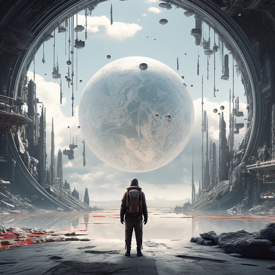 Midjourney 100 Sci-fi Prompts - Etsy