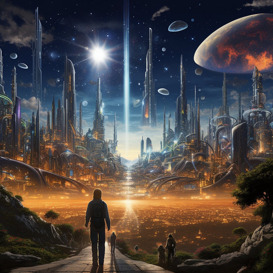 Midjourney Prompt of Future World (100 Pack) - Etsy