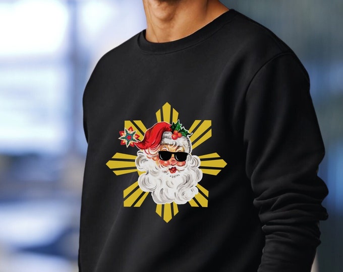 Filipino Ugly Christmas Sweater, Philippines, Sun, Stars, Parol ...