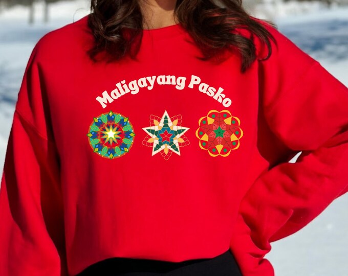 Filipino Shirt, Filipino Christmas Sweatshirt, Filipino Parol ...