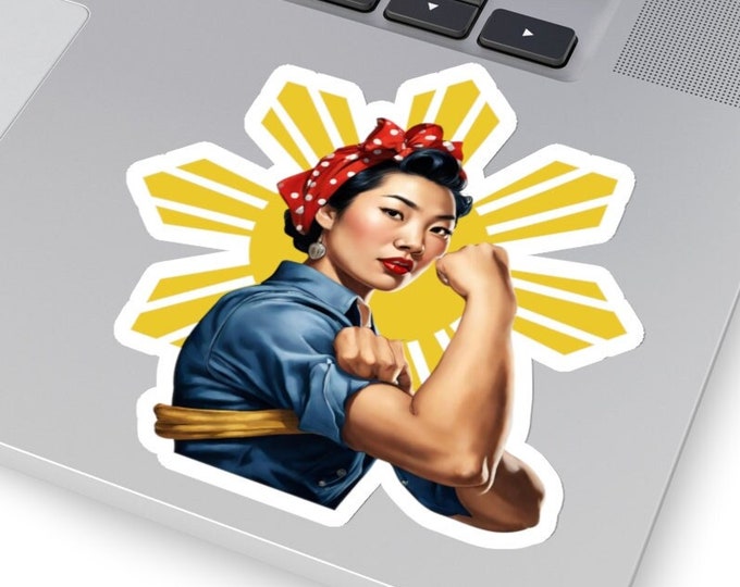 Filipino Stickers for Filipina, Filipino Art Sticker, Filipino Rosie ...