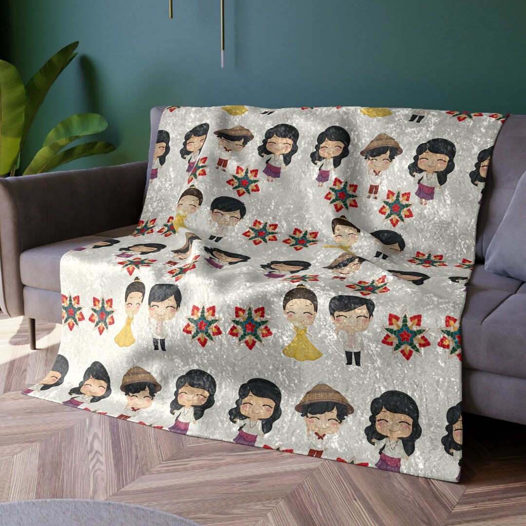 Filipino Blanket, Filipino Gift Blanket, Filipino Art, Filipino ...