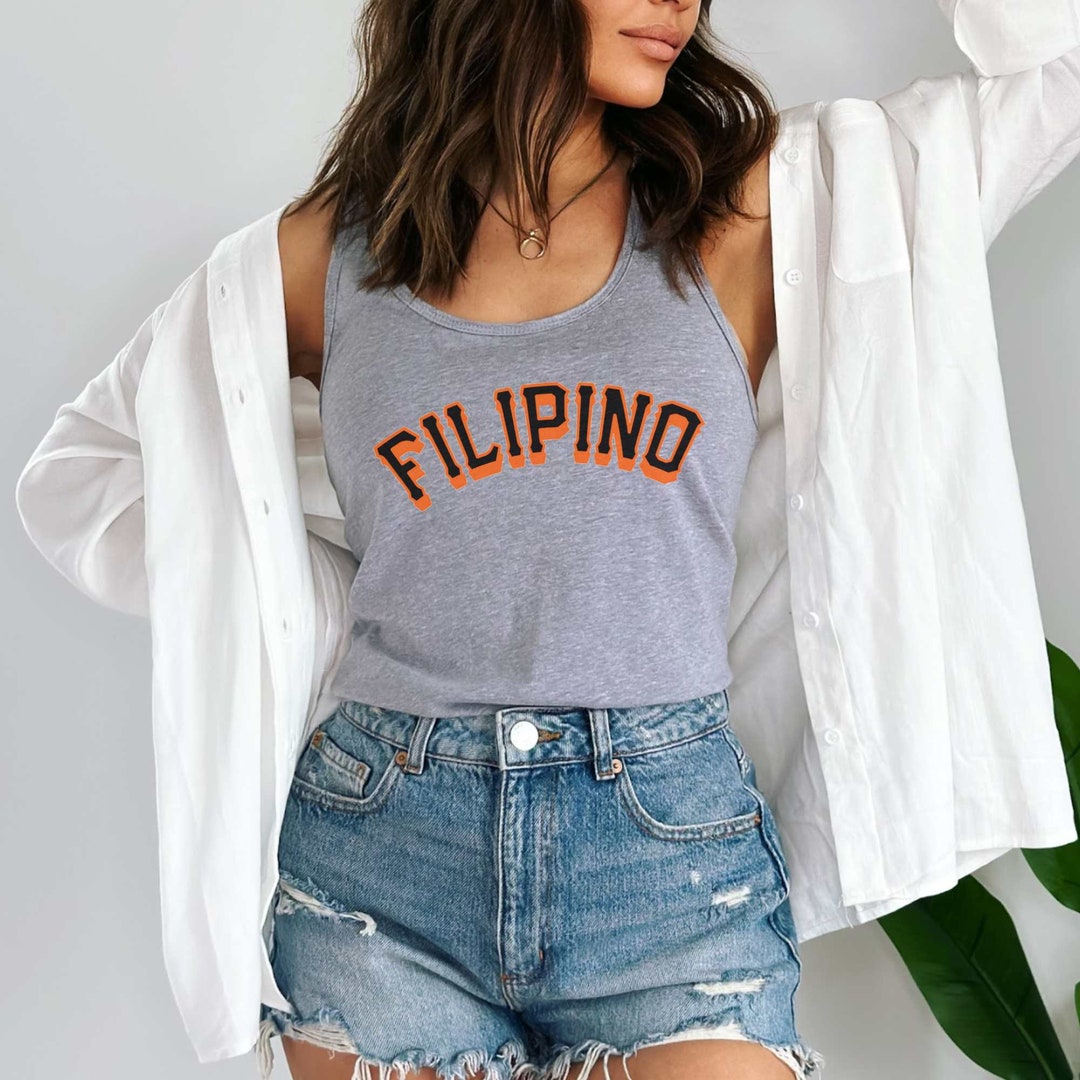 Filipino Tank Top, Filipino Shirt for Women, Filipino Shirt for Woman ...