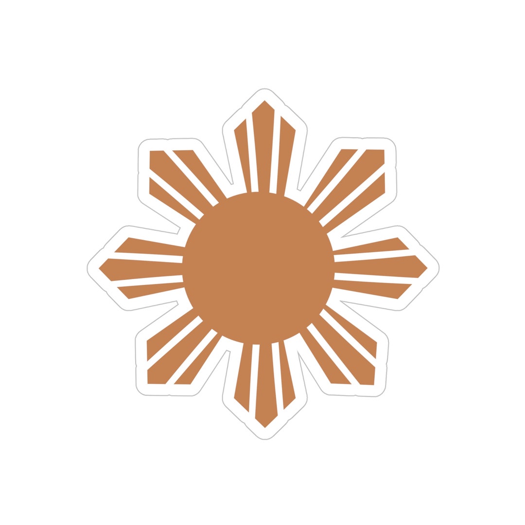 Filipino Flag Star Decal Waterproof Filipino Vinyl Sticker - Etsy