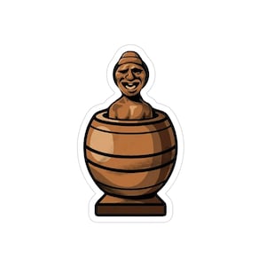 Filipino Sticker Barrel Man, Filipino Barrel Man Waterproof, Funny ...
